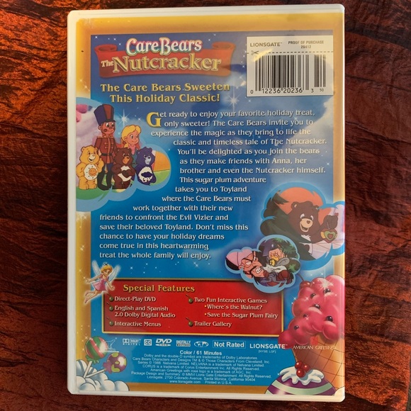 Care Bears | Media | Care Bears The Nutcracker Dvd | Poshmark
